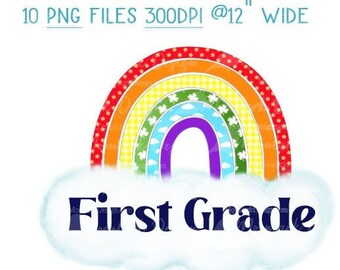 1st Grade Background - Etsy
