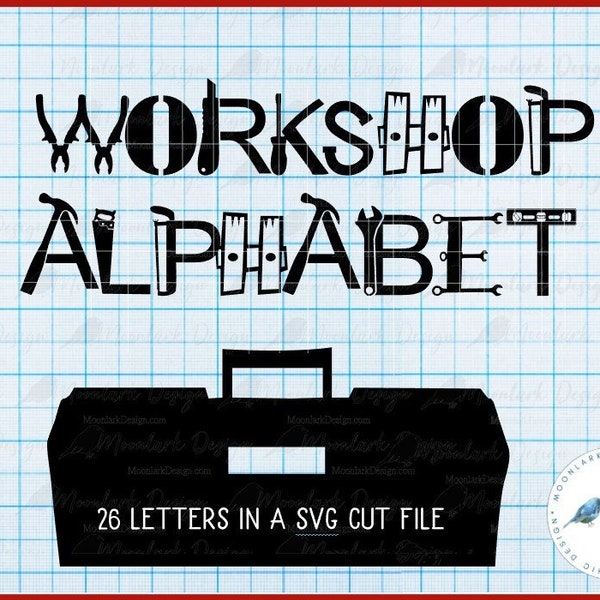 Tools Svg Letters - Etsy
