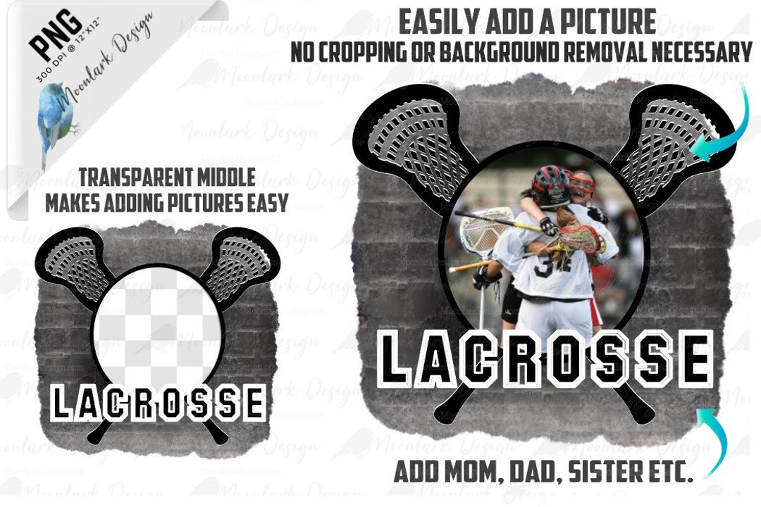 Lacrosse Custom Photo, Lacrosse Photo Template, PNG Sublimation, Brick ...