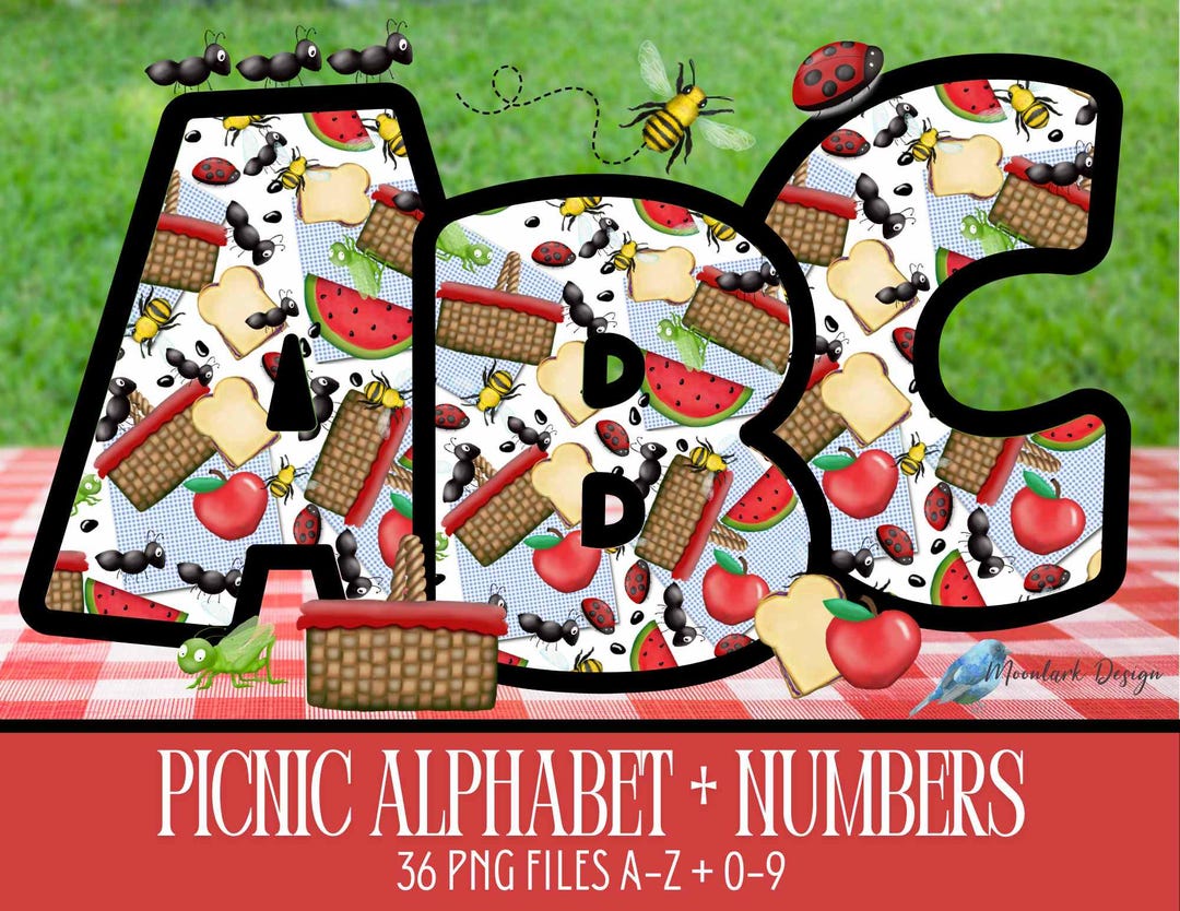 Summer Picnic, Clip Art, Picnic Basket, Ant, Watermelon, Peanut Butter ...
