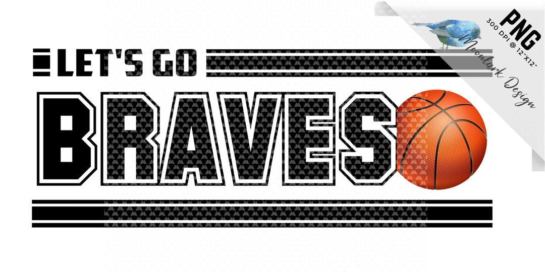 Braves Basketball, Braves PNG, Lets Go Braves, Braves Mascot, School ...