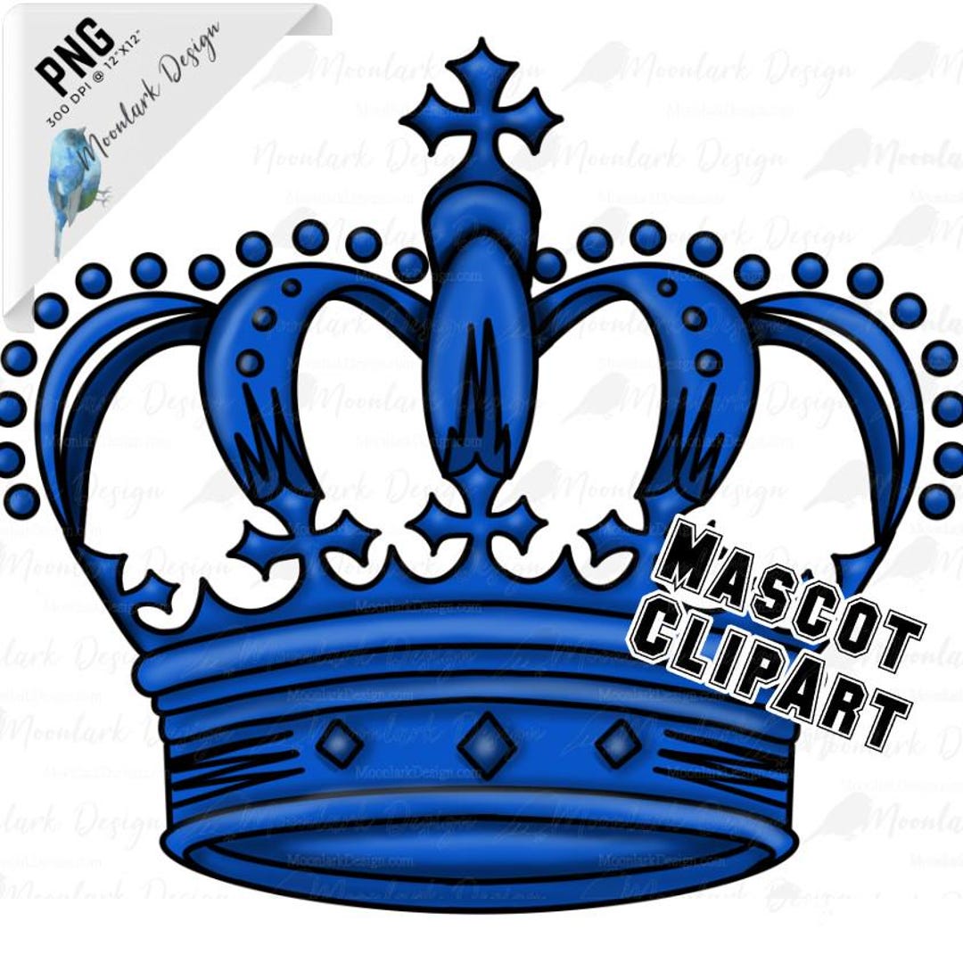 Crown PNG, King Mascot, Preppy Mascot, Queen Mascot, School Spirit ...