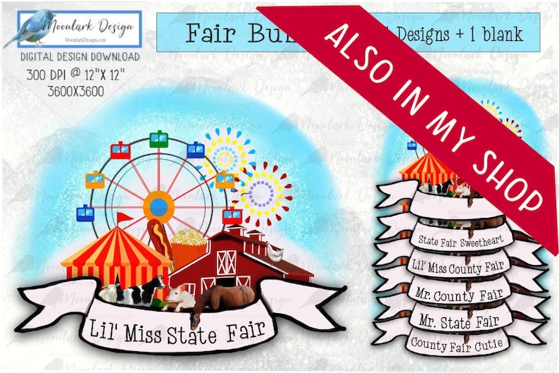 Fair Vibes, State Fair PNG, County Fair PNG, for Sublimation, Show Girl ...