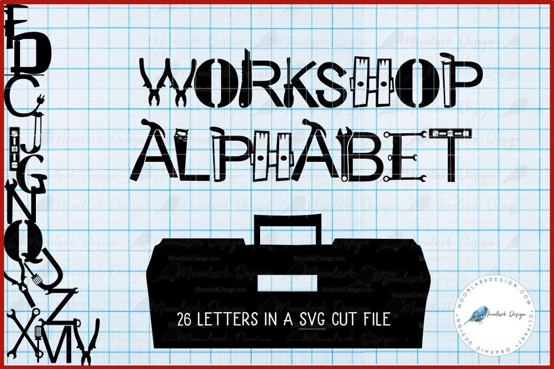Tools Alphabet, Tool Letters, Father's Day PNG, Handy Man, Commercial ...