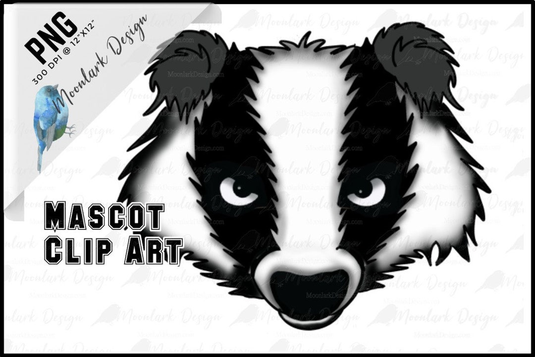 Badgers Mascot, Cougars Clip Art, School Pride, School Spirit, Badgers ...