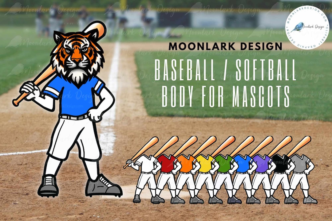 Baseball Mascot Builder, Mascot Body, Baseball Player, Baseball ...