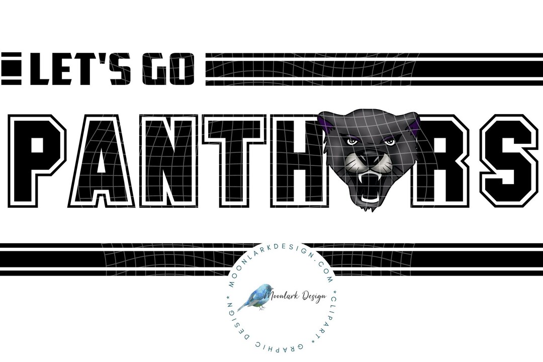 Panthers Mascot, Let's Go Panthers , Panther Football, School Spirit ...