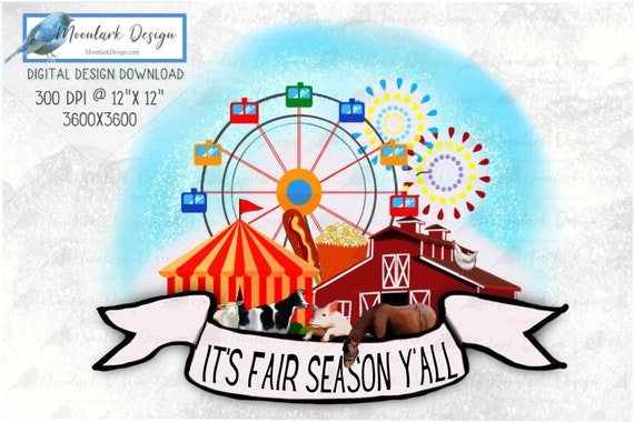 Fair Season Y'all State Fair PNG County Fair PNG for | Etsy