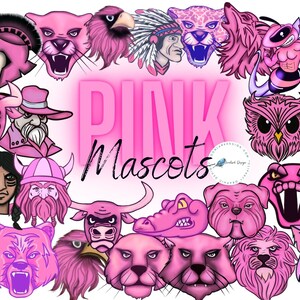 Super Mascot PNG Bundle, 500+ Mascots, Designs, Commercial Use, Preppy ...