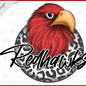 Redhawks PNG, School Spirit, Team Mascot, Leopard Background, Cute ...