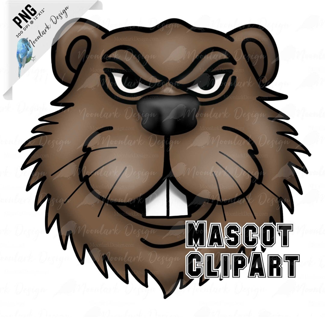 Beavers PNG, Beavers Mascot, Preppy Mascot, Football Mascot, School ...