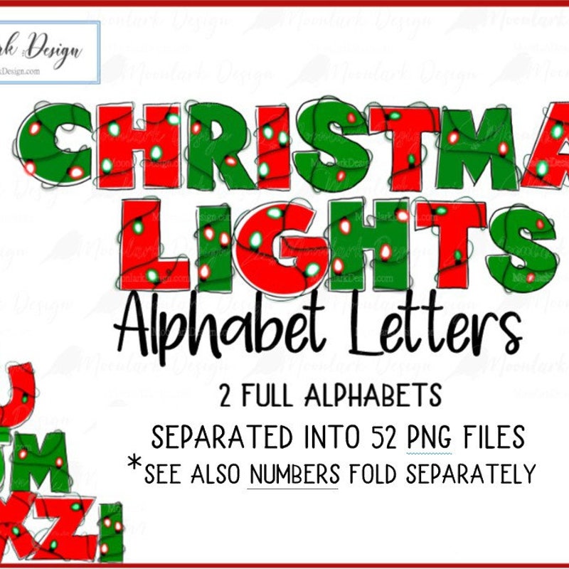 Christmas Block Letters - Etsy