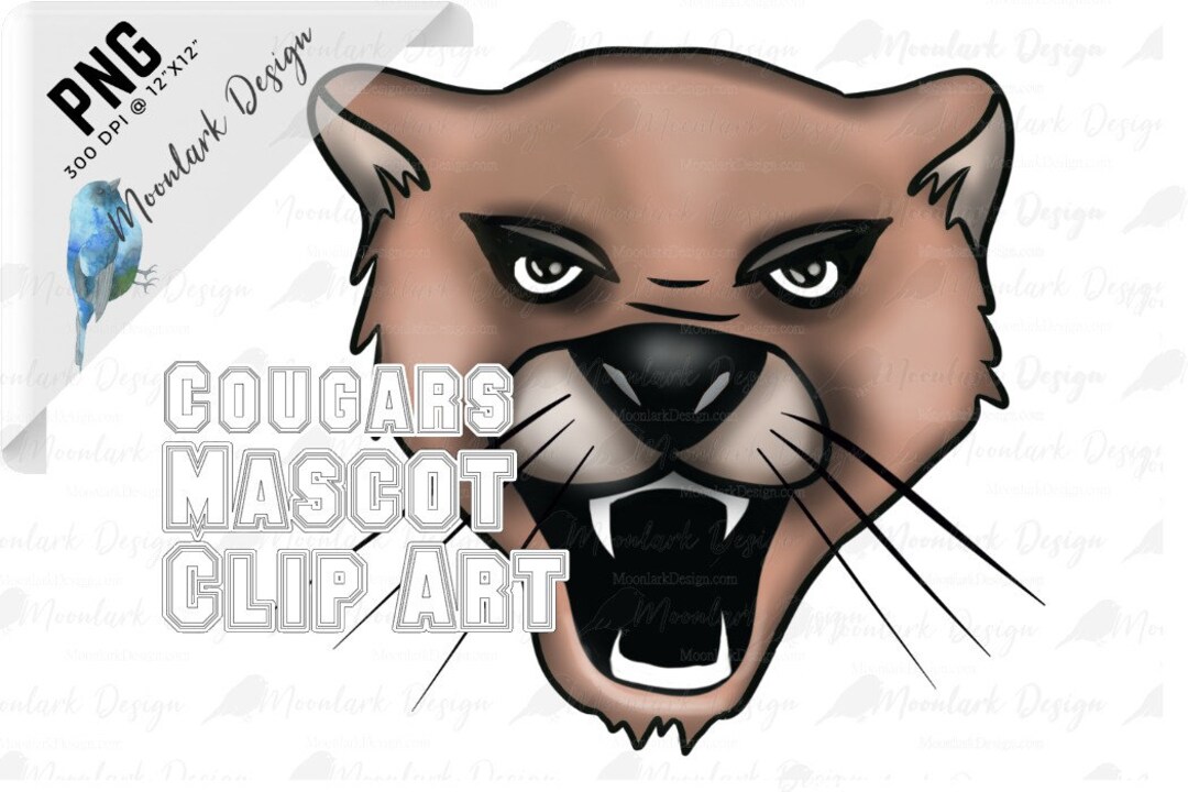 Cougars Mascot, Cougars Clip Art, School Pride, School Spirit, Cougars ...