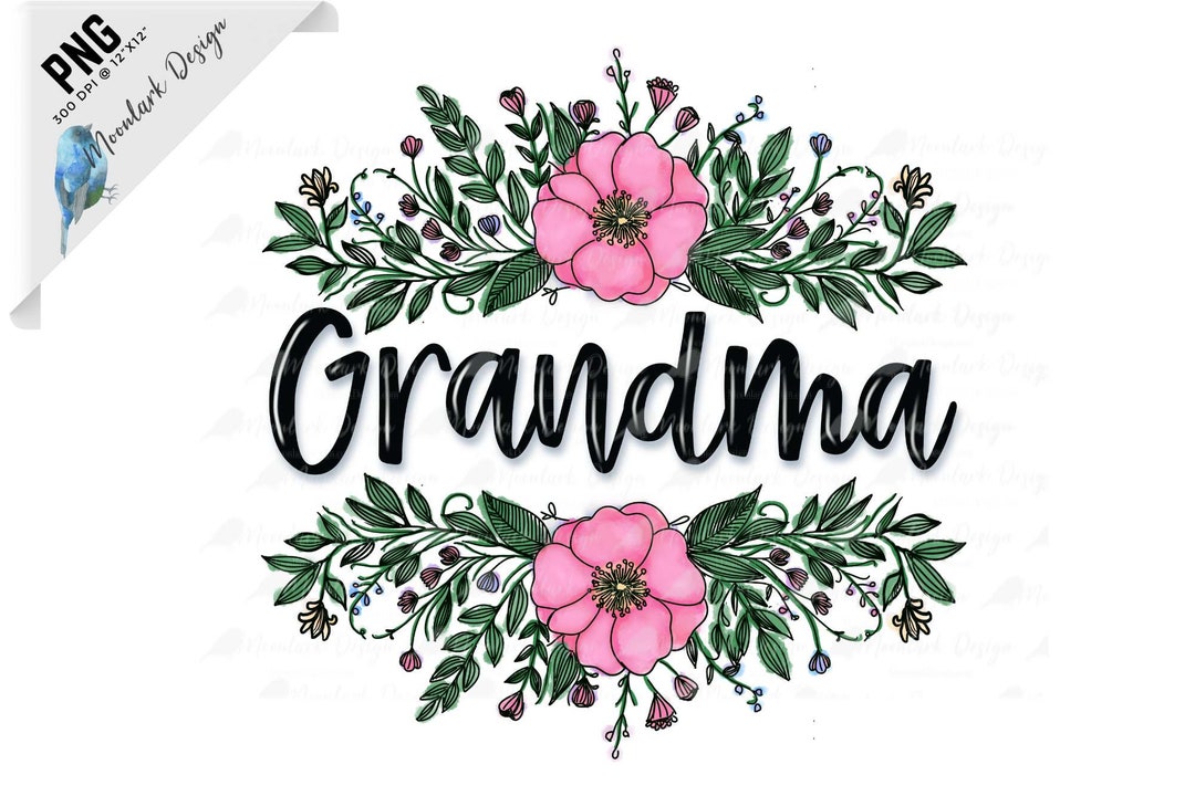 Mothers Day, Split Monogram PNG, Floral Split Monogram, Watercolor ...