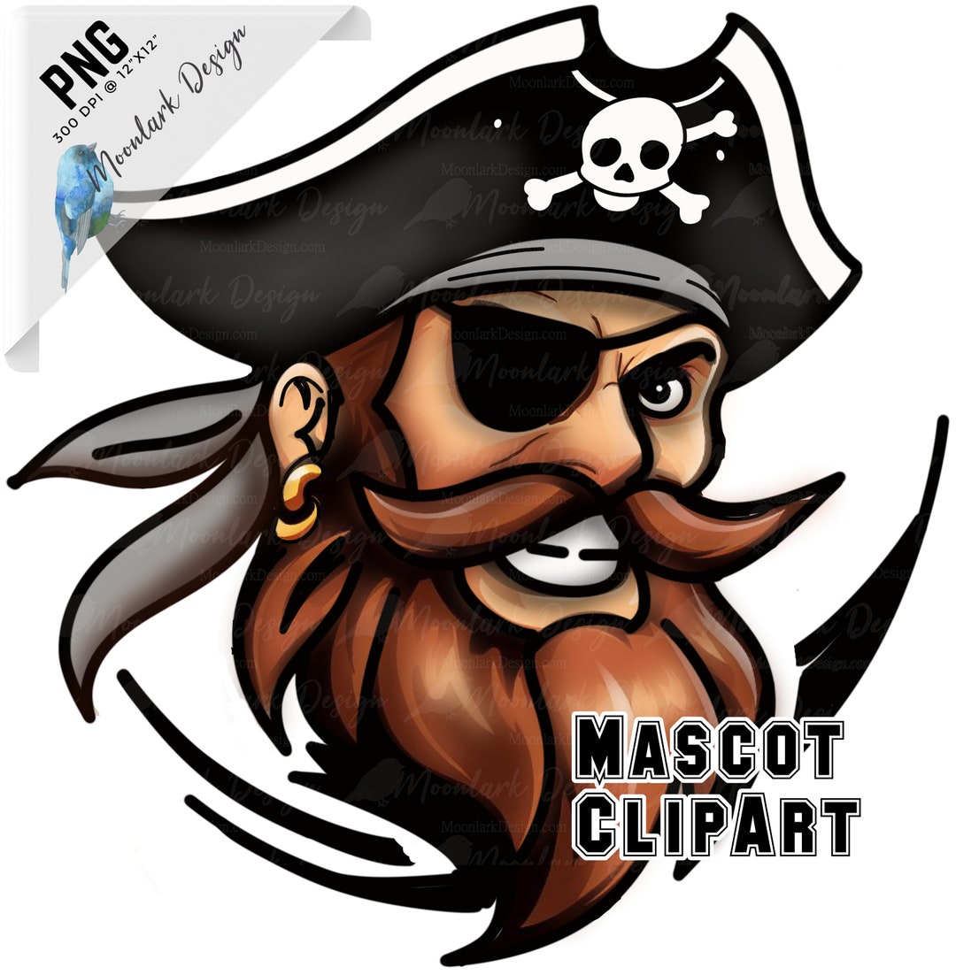 Buccaneer Mascot, Pirate Mascot, Pirate Clip Art, Pirate PNG, School ...