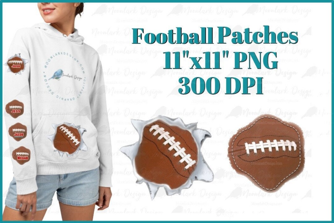 Football Patches, Stitched Patches, Bleach Patches, Football Pattern ...