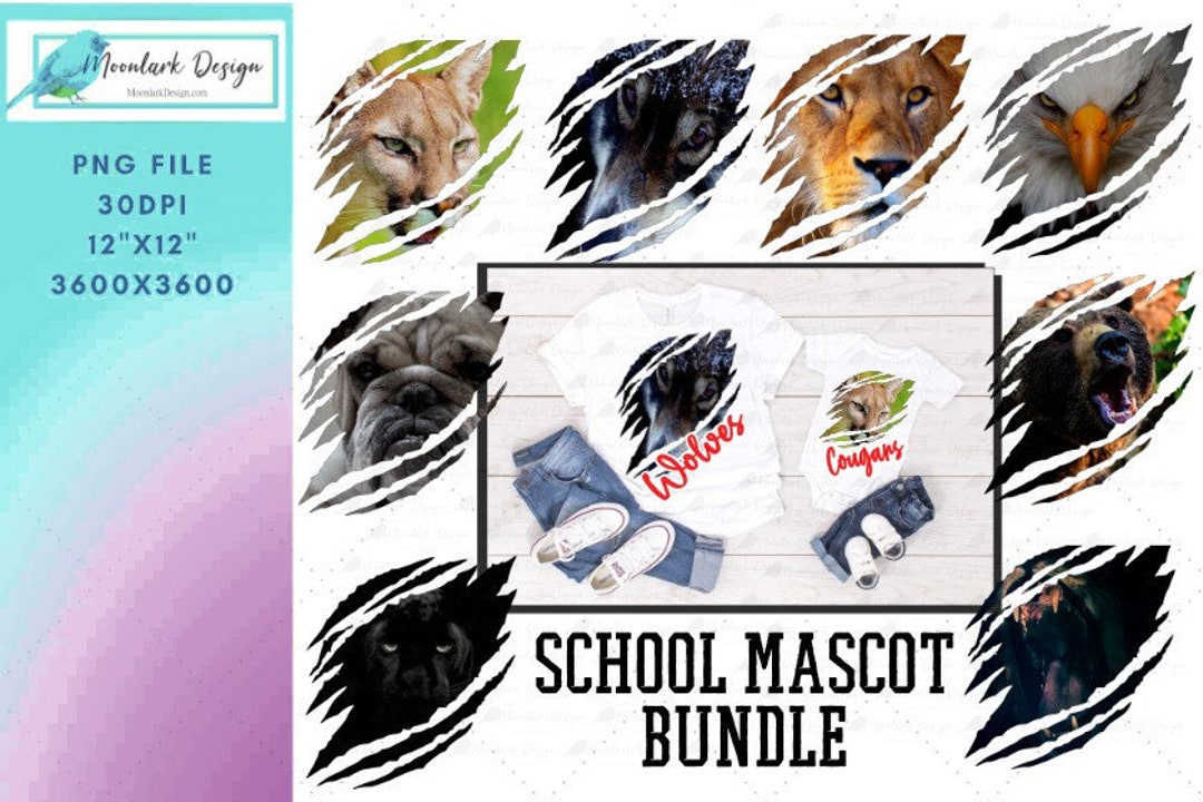 Tigers, Eagles, School Spirit, Claw Marks, Bulldogs, Panthers, Wildcats ...