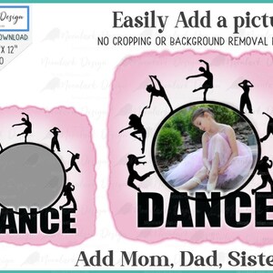 Dance PNG, Custom Photo, Dance Photo Template, PNG for Sublimation ...