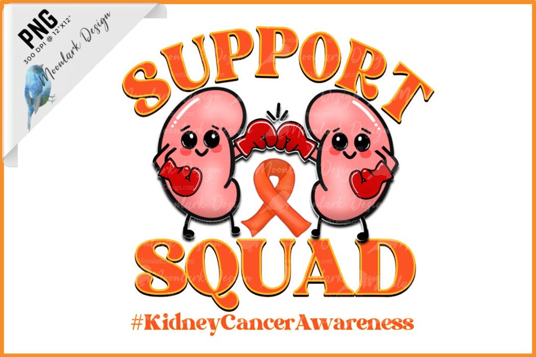 Kidney Cancer, Support Squad, Orange Ribbon, Childhood Cancer, Kidney ...