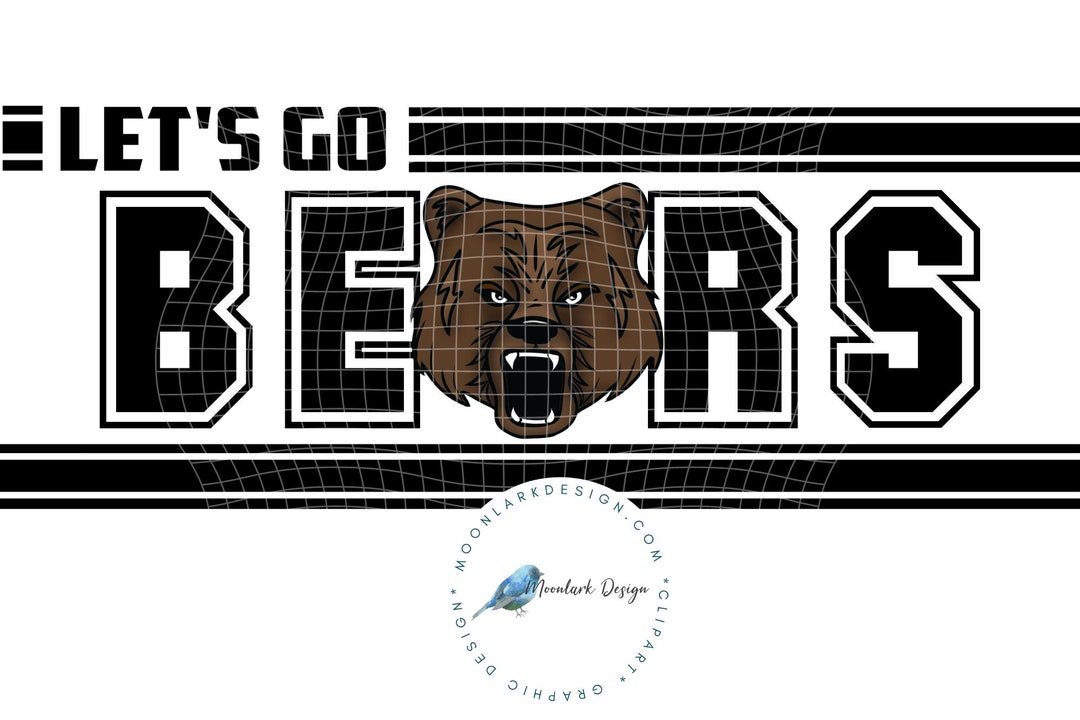 Bears Mascot, Let's Go Bears , Bears Football, School Spirit ...