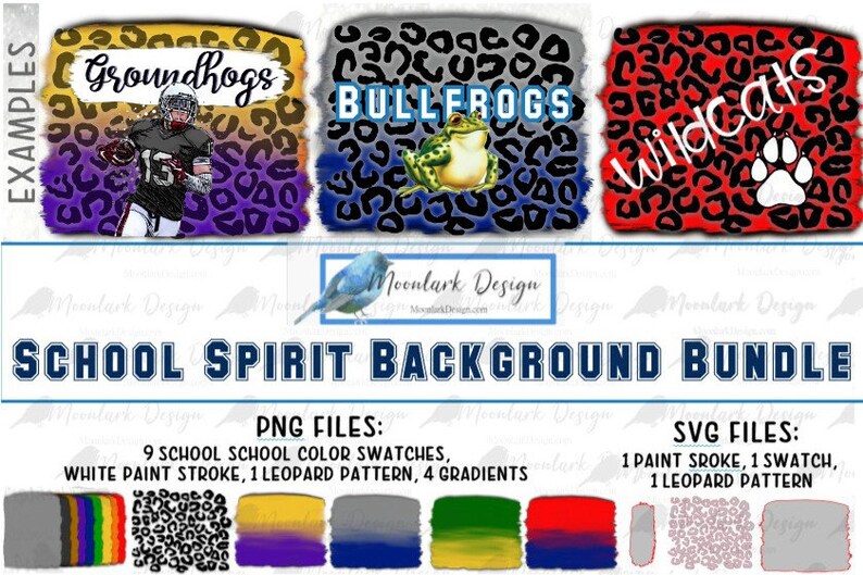 Leopard School Spirit Backgrounds, Team Colors, High School Sports, PNG ...