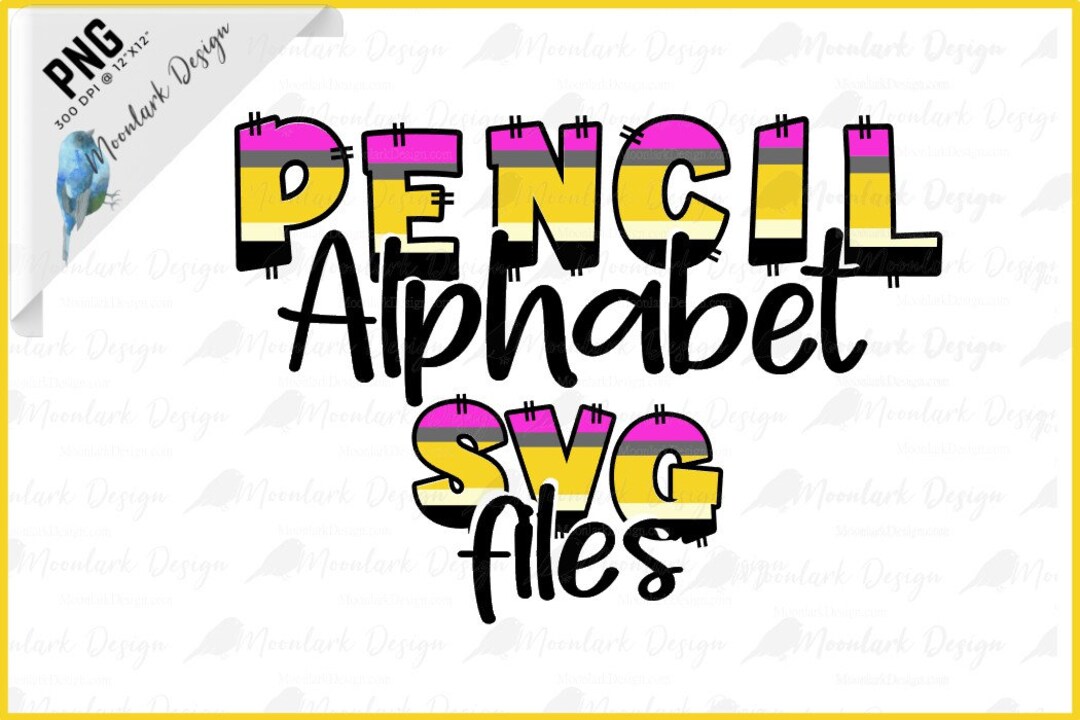 Pencil Alphabet Letter, Pencil Alphabet, Pencil Letters, School ...