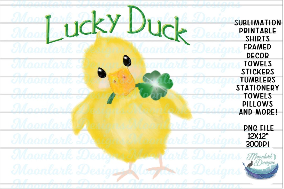 St. Patrick's Day, Lucky Duck,| Clover PNG, Shamrock PNG, PNG for ...