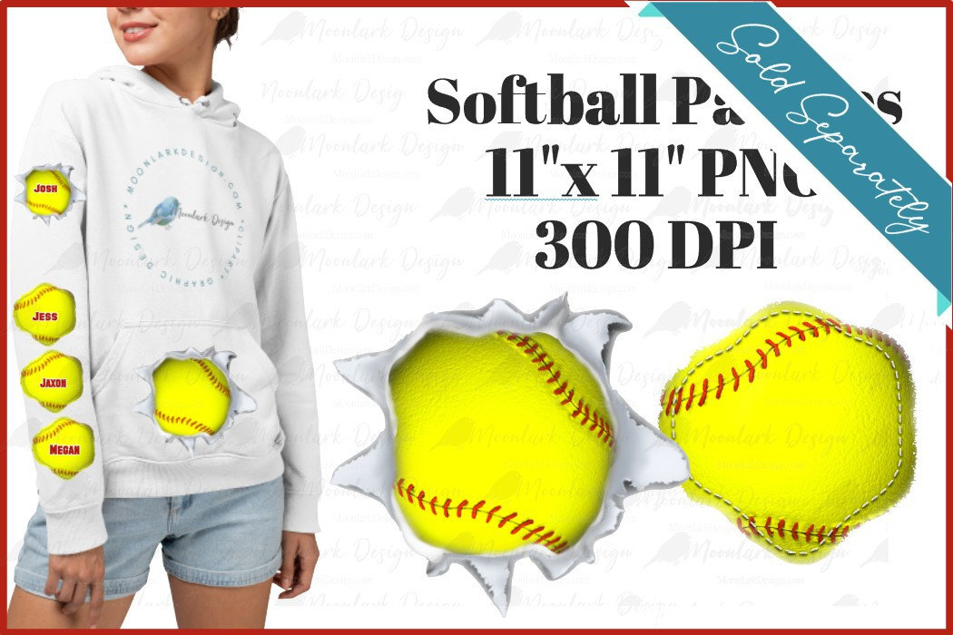 Softball PNG, Custom Photo, Softball Photo Template, PNG for ...
