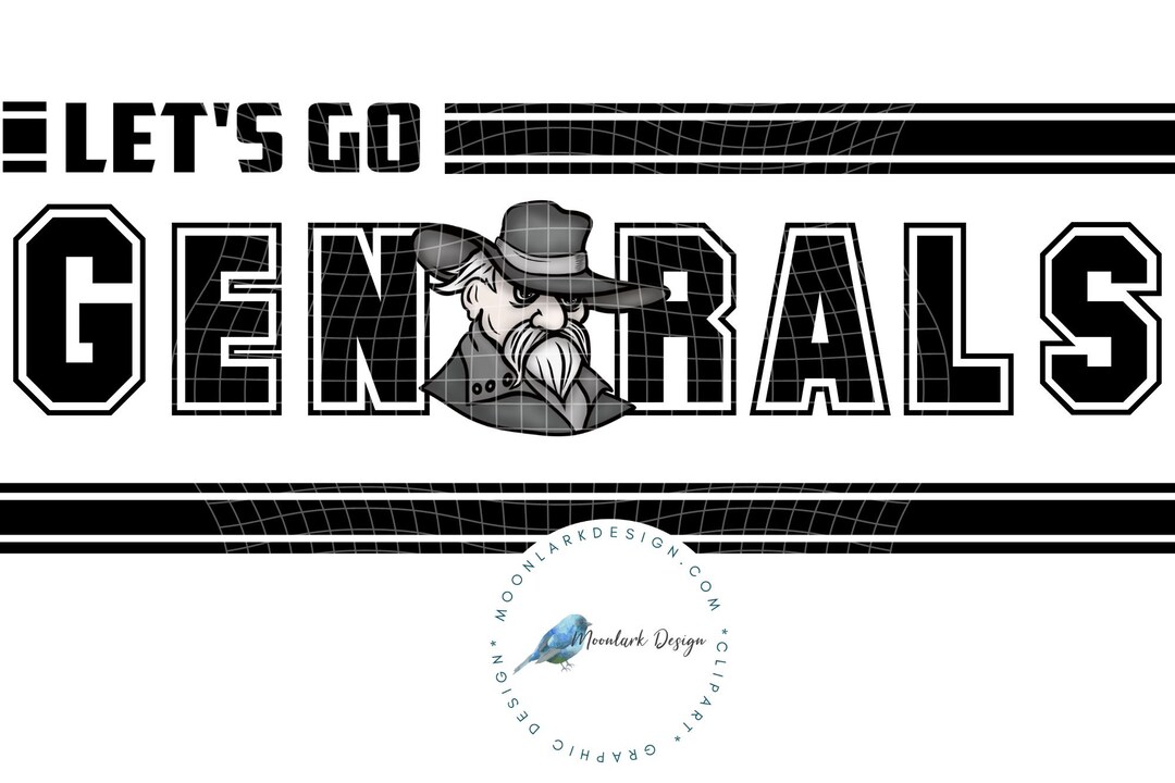 Generals Mascot, Let's Go Generals , Generals Football, School Spirit ...