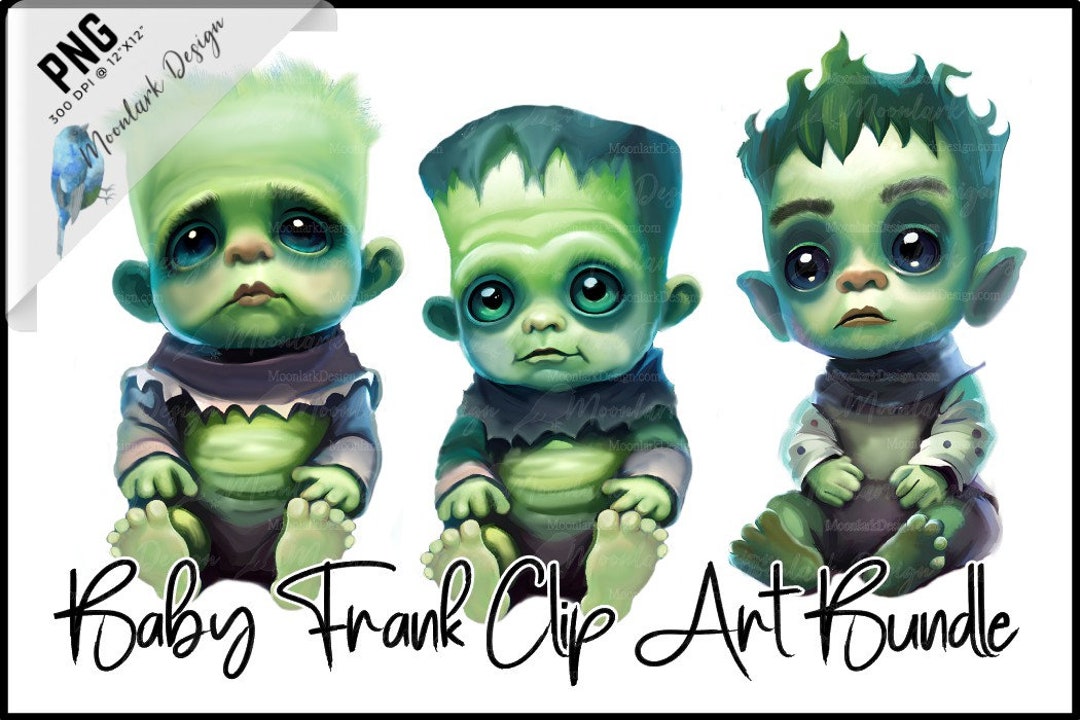 Frankenstein Babies, Clip Art, Cute Frankenstein, Baby Monster ...