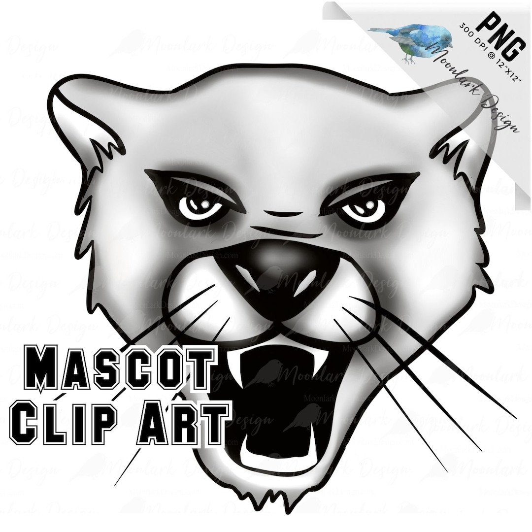 Cougars Mascot, Cougars Clip Art, School Pride, School Spirit, Cougars ...