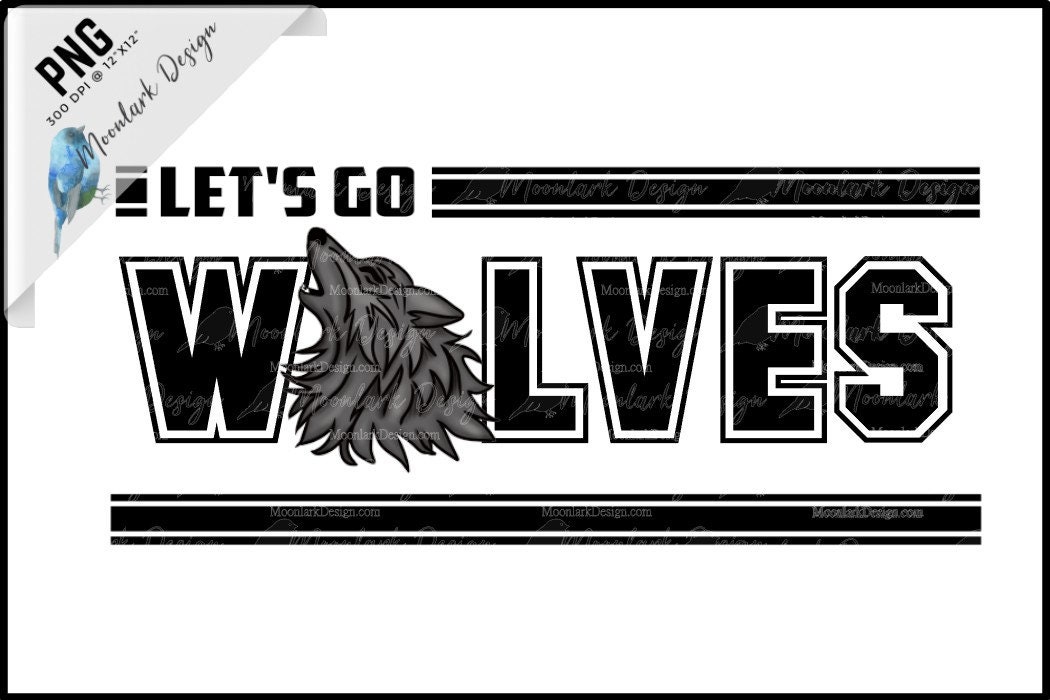 Let's Go Wolves, Wolf Mascot, School Spirit, Wolf Pride, Wolves ...