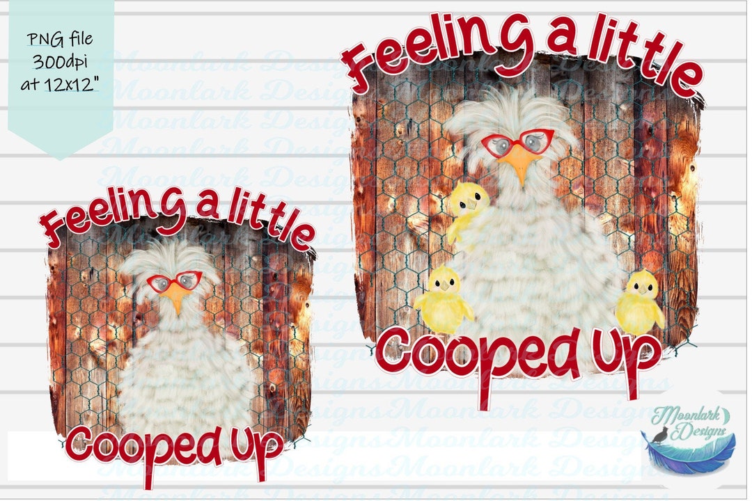 Feeling a Little Cooped Up, Chicken Mom, Baby Chicks, Hen With Glasses ...