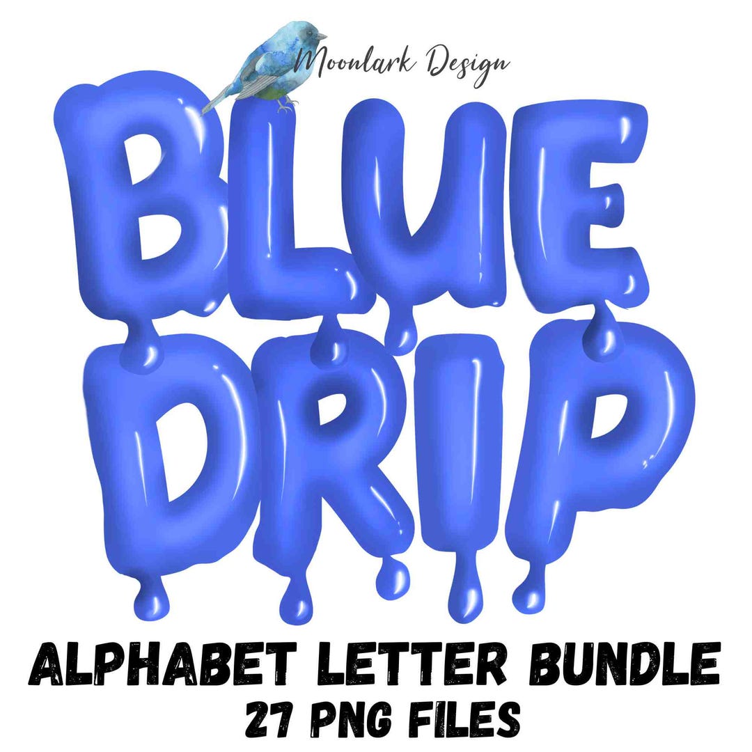 Drip Alphabet, Doodle Letters, Commercial Use, Slime Letters, Dripping ...
