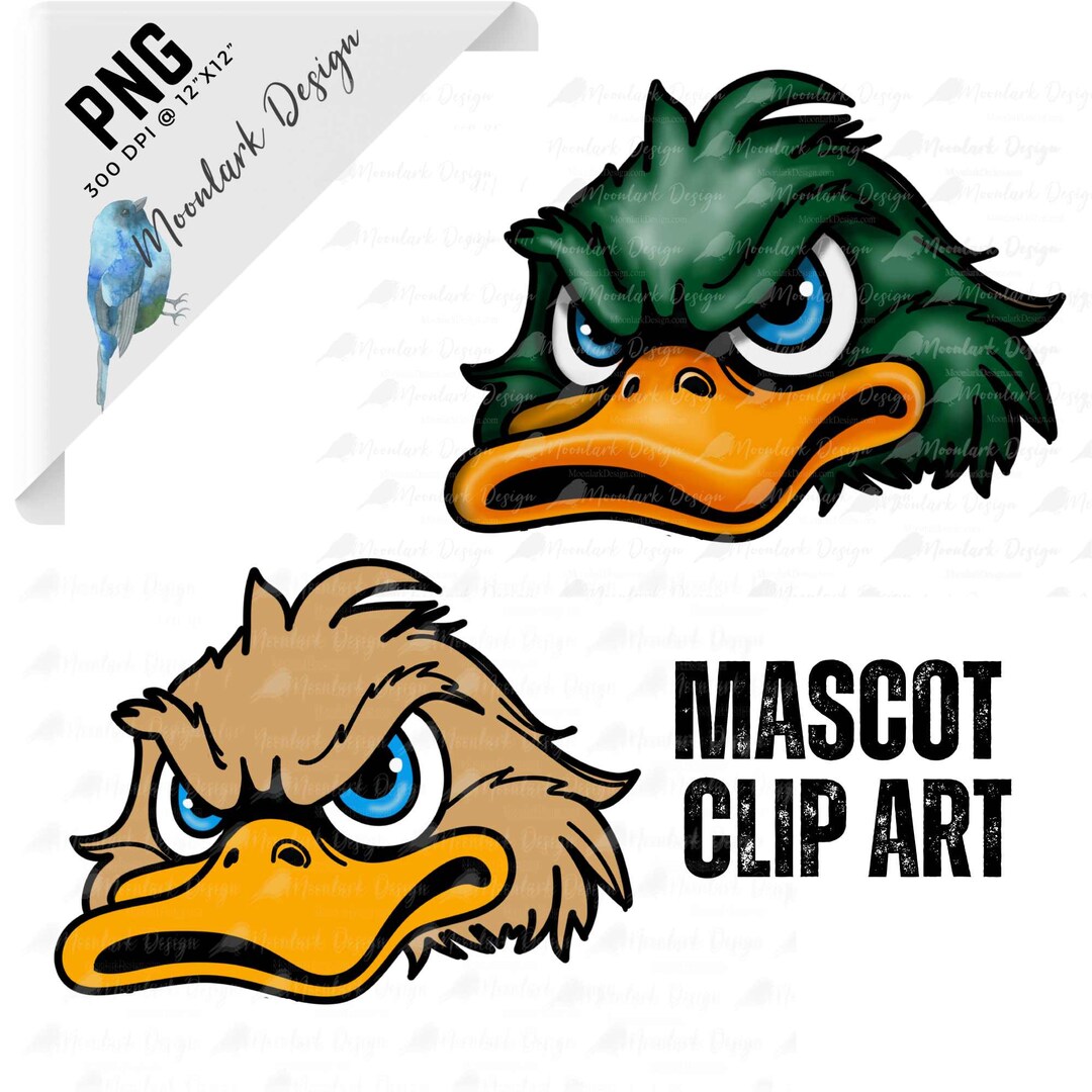 Duck PNG, Ducks Mascot, Preppy Mascot, Football Mascot, School Spirit ...