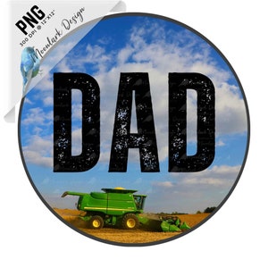 Dad PNG, Round PNG, Farmer PNG, Father's Day, Dad Shirt Design, Digital ...