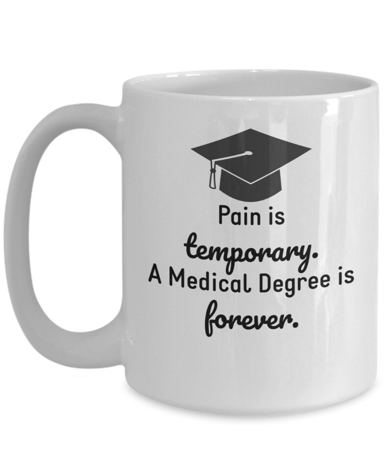Med School Mug A Medical Degree Is Forever Gift Ideas For | Etsy