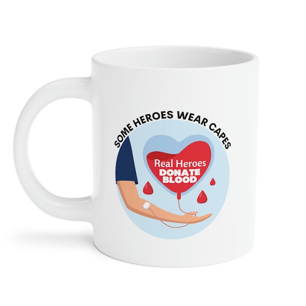 Blood Donor Mug - Etsy