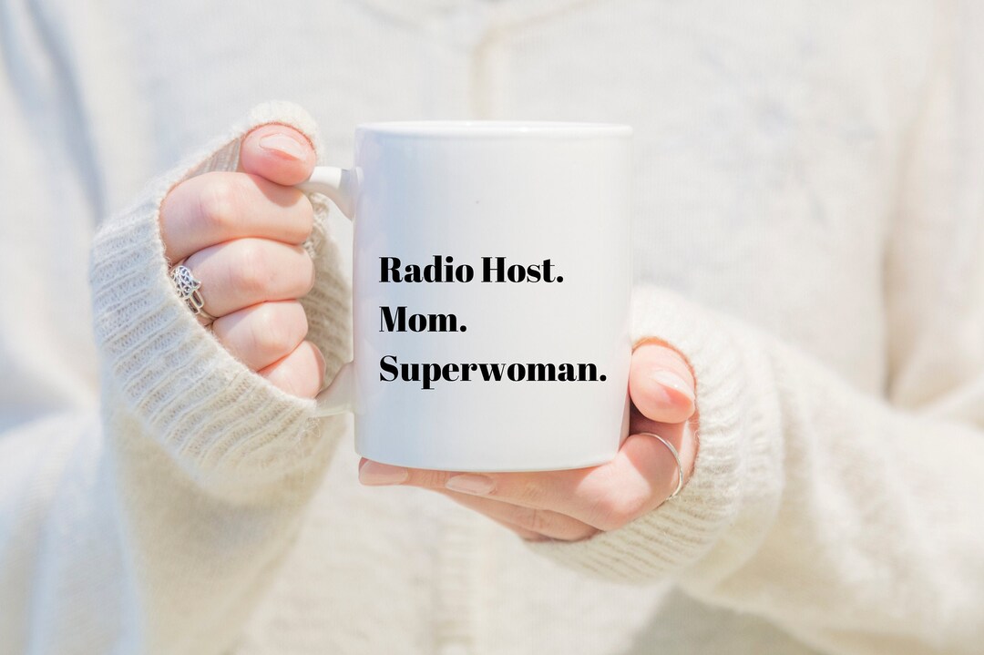 Radio Host Mug Mothers Day Gift for Radio Host Mom, Radio DJ Gift, Gift ...