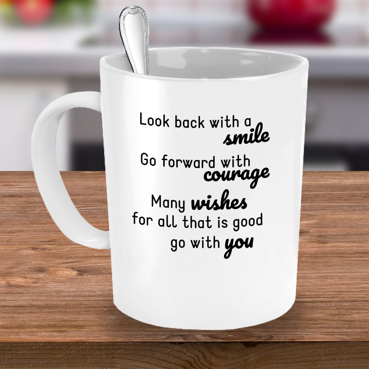 Farewell Mug For Coworker Leaving Goodbye Boss Look Back | Etsy