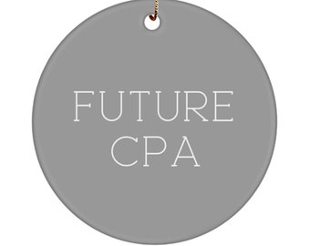 Future Cpa Ornament - Etsy