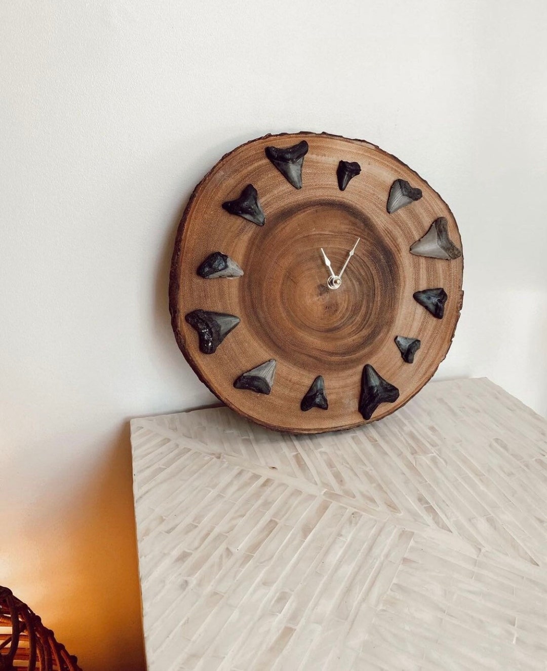 Custom Megalodon Shark Tooth Wall Clock - Etsy