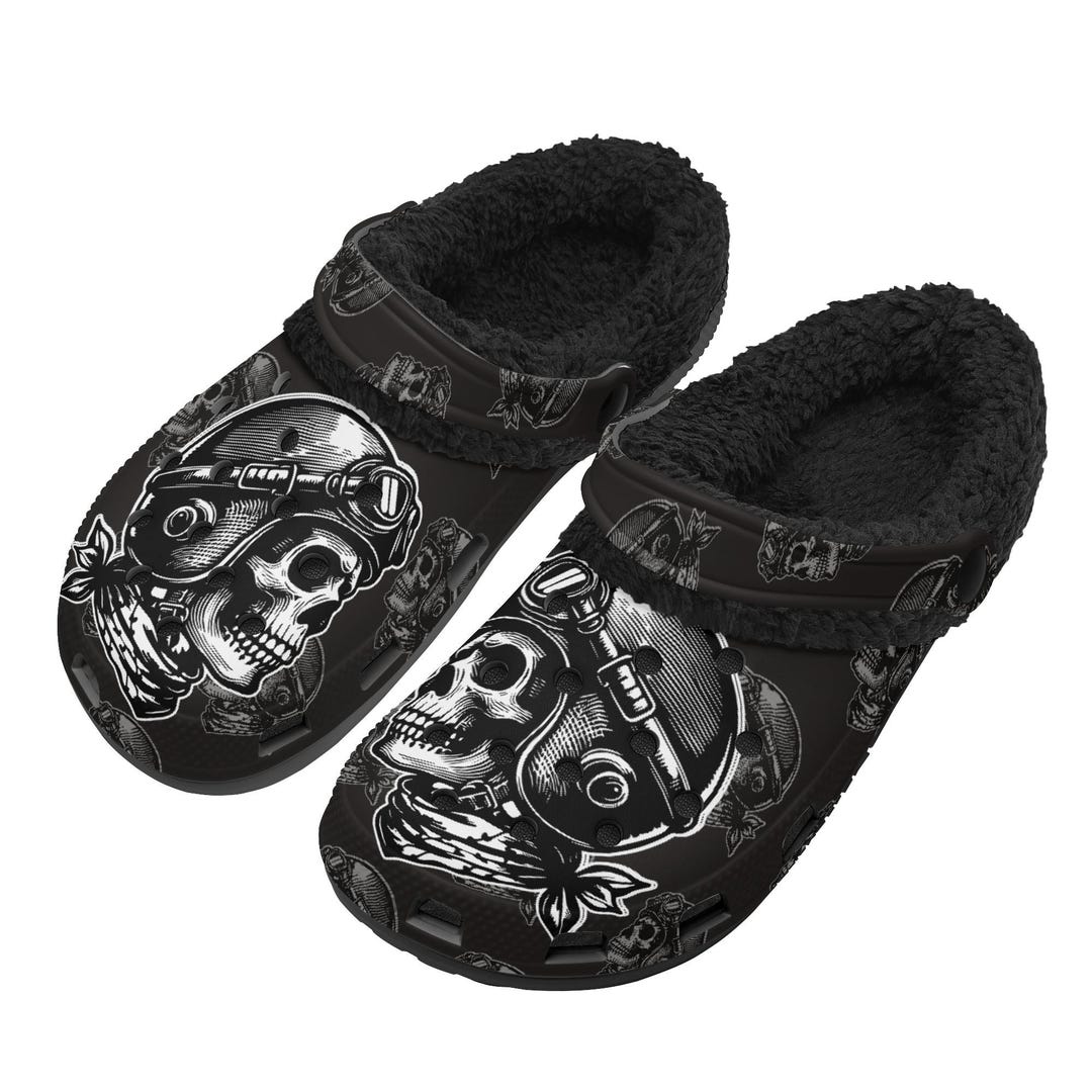 Skulls Catacombs Skull Design Clogs Men's and Women's Comfortable ...