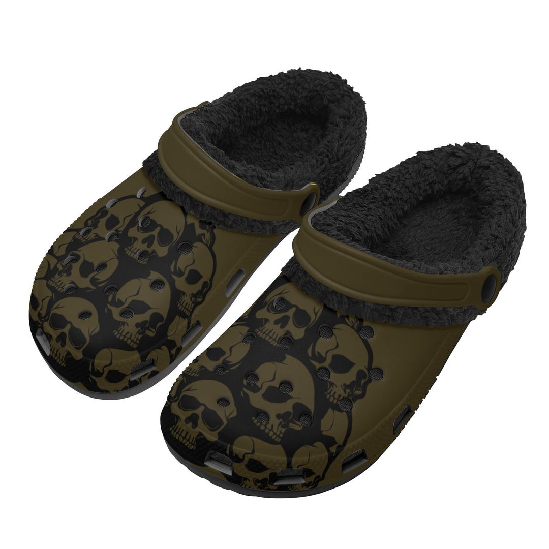 Skulls Catacombs Skull Design Clogs Men's and Women's Comfortable ...