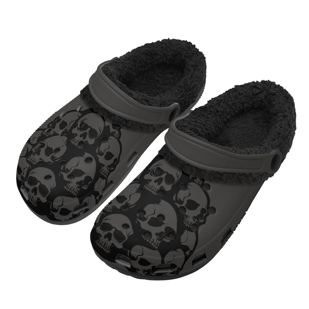 Skulls Catacombs Skull Design Clogs Men's and Women's Comfortable ...