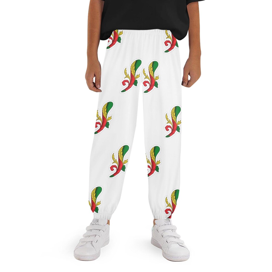 Italian Bastone Design for Children's Casual Long Pants Loose ...