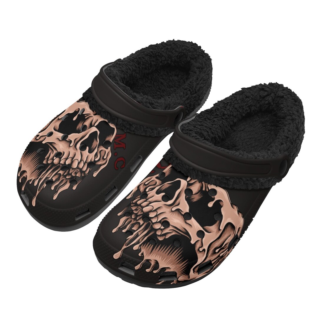 Skulls Catacombs Skull Design Clogs Men's and Women's Comfortable ...
