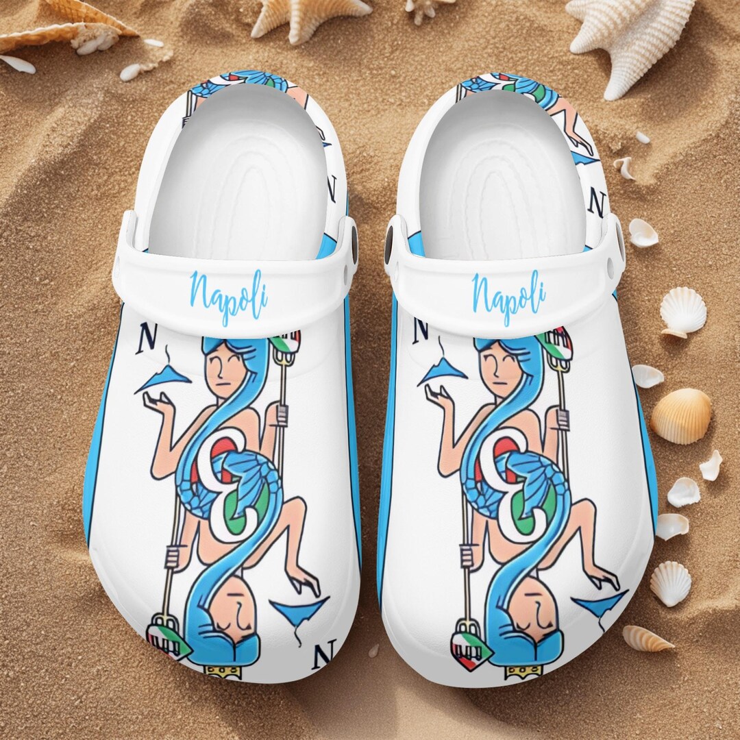 A1 Queen Scopa Italian Cards Men's Lightweight Nursing Sandals Napoli ...