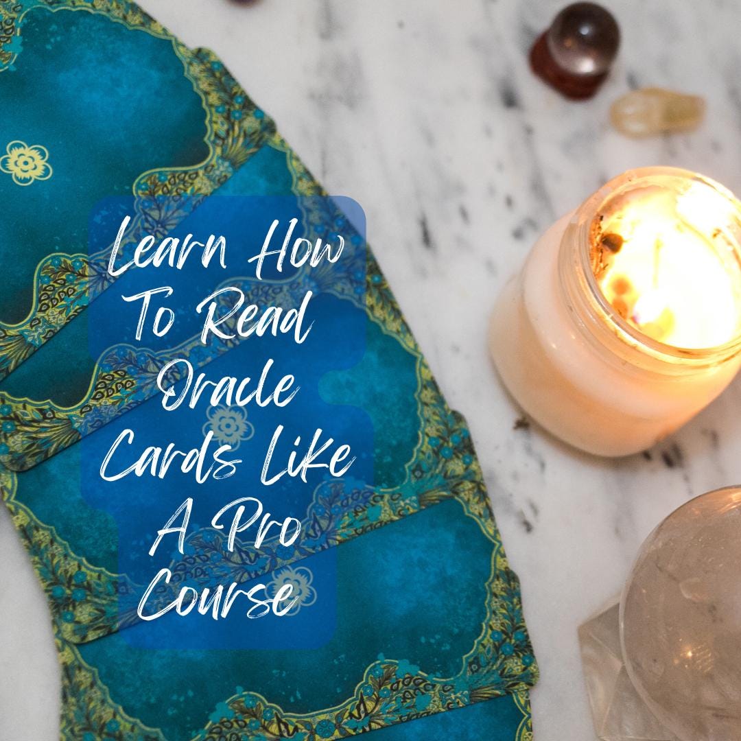 Learn to Read Oracle Cards Like A Pro Course | Created by Christina ...