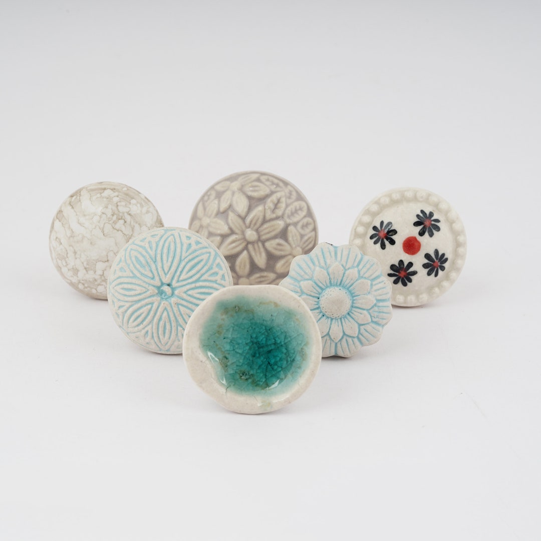 Unique Design Cabinet Knobs Hand Made Antique Design Ceramic Door Pull ...